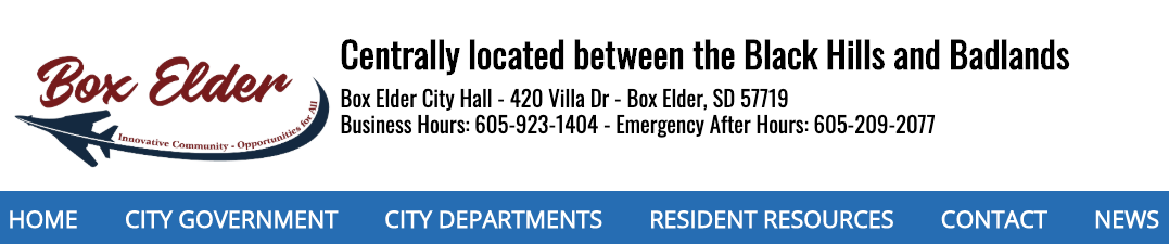 City of Box Elder Login - City of Box Elder